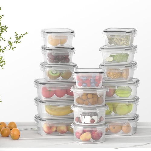 16 Piece Rios Food Container Set | Temple & Webster