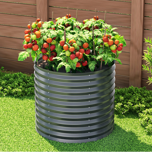 Dwell Home Erikson Galvanised Steel Planter | Temple & Webster