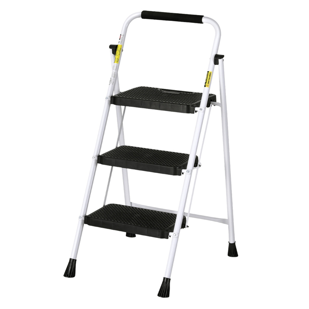 Dwell Home Condor 3 Step Steel Ladder | Temple & Webster