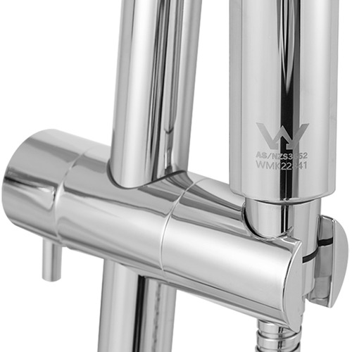 Unison Round Multi Function Rail Shower | Temple & Webster