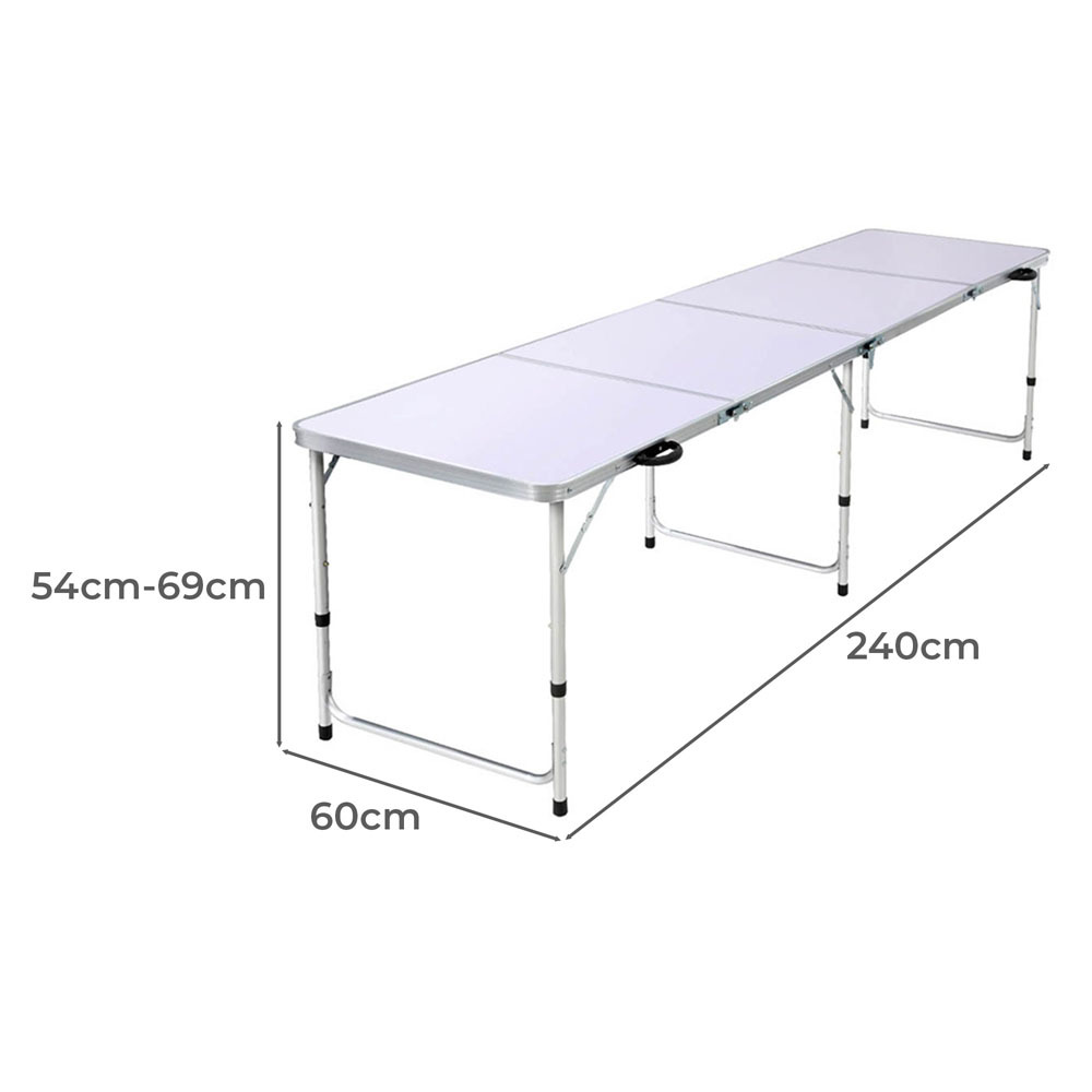 Emily Aluminium Foldable Outdoor Table | Temple & Webster