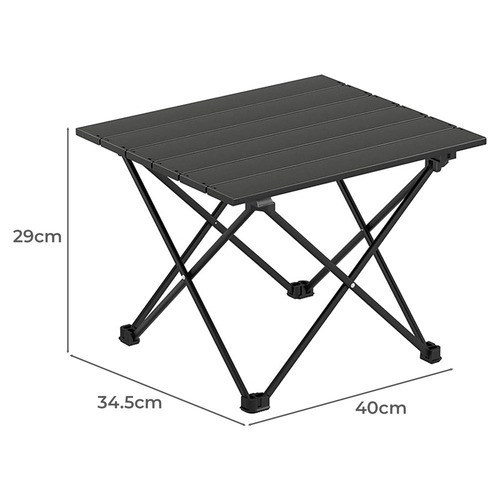 Luis Aluminium Roll-Up Outdoor Table | Temple & Webster