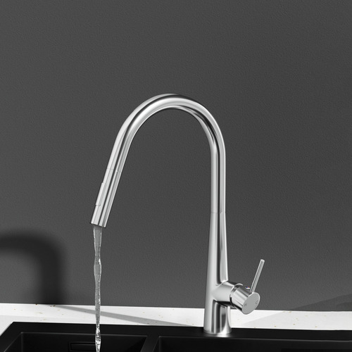 Dwell Home Arthur Swivel Pull-Out Kitchen Mixer | Temple & Webster
