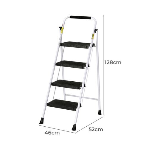 Condor 4 Step Steel Ladder | Temple & Webster