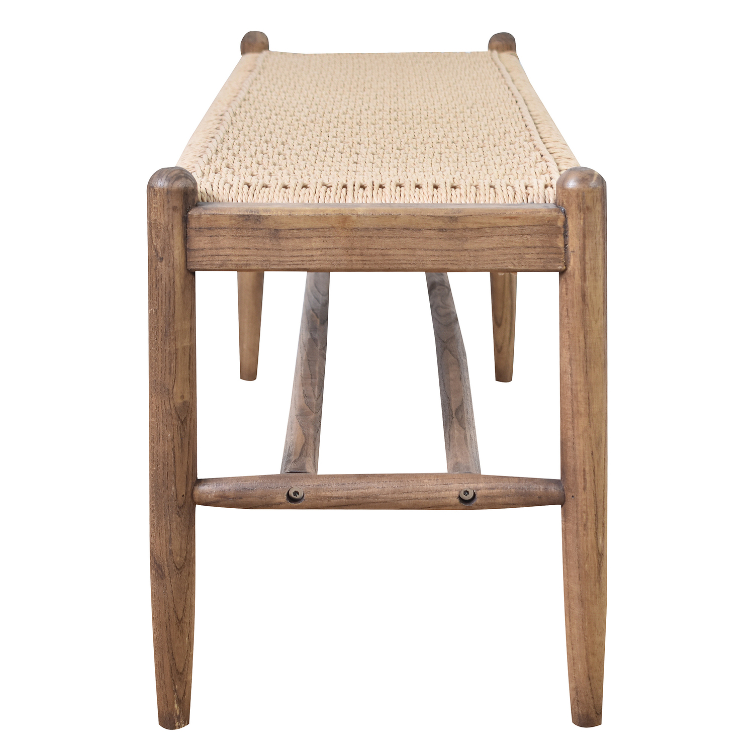Chartwell Home Blackwell Recycled Oak Wood Dining Bench | Temple & Webster
