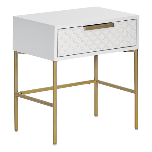 Maddison Lane Thomalia 1 Drawer Bedside Table | Temple & Webster