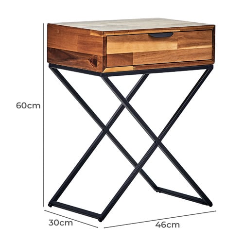 Maddison Lane Helena Bedside Table | Temple & Webster