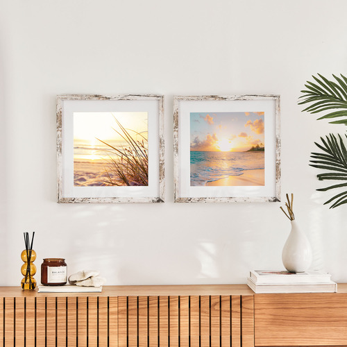 Maddison Lane Yuki 12 x 12" Wood Photo Frames | Temple & Webster