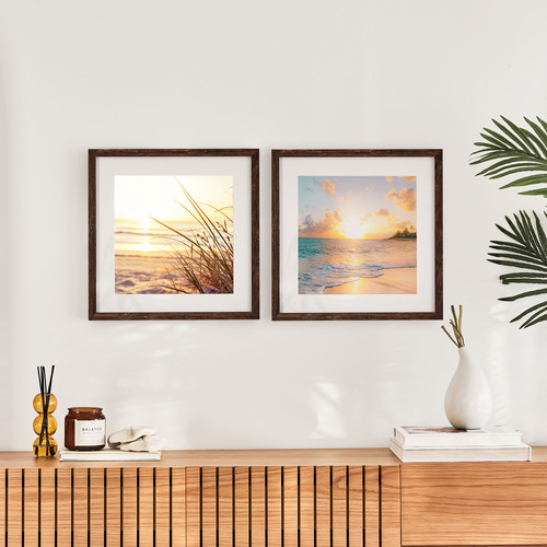 Maddison Lane Yuki 12 x 12" Wood Photo Frames | Temple & Webster