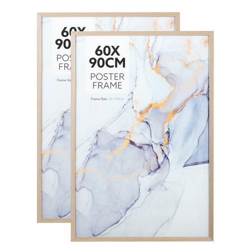 Maddison Lane Natural Kyra Poster Frames | Temple & Webster