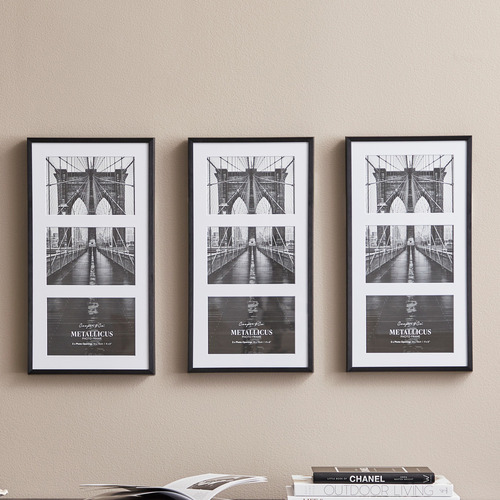 Maddison Lane Amara 4 x 6" 3 Slot Collage Photo Frames | Temple & Webster