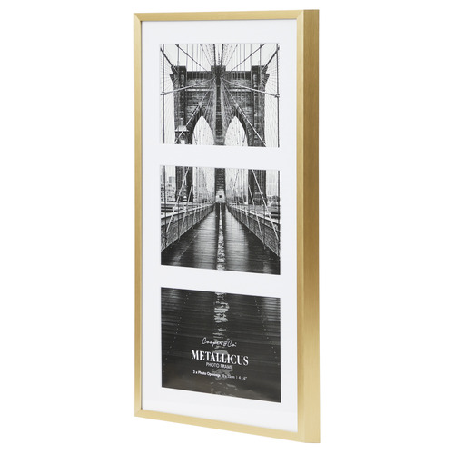 Maddison Lane Amara 4 x 6" 3 Slot Collage Photo Frames | Temple & Webster