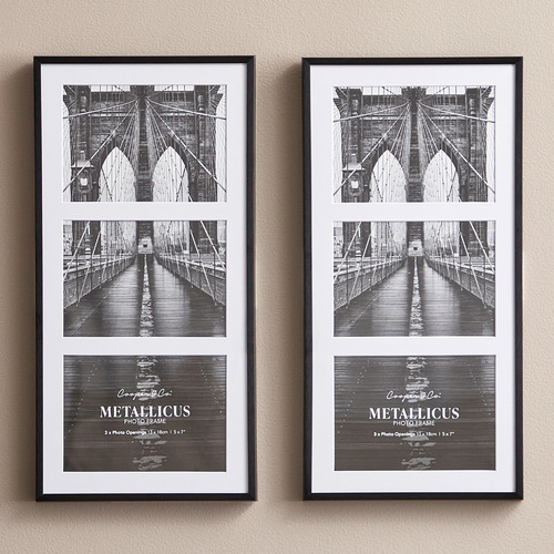 Maddison Lane Amara 5 x 7" 3 Slot Collage Photo Frames | Temple & Webster