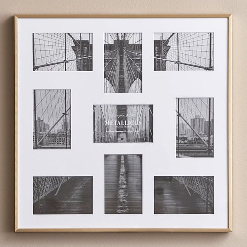 Maddison Lane Amara 4 x 6" 9 Slot Collage Photo Frame | Temple & Webster