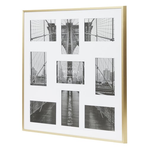 Maddison Lane Amara 4 x 6" 9 Slot Collage Photo Frame | Temple & Webster