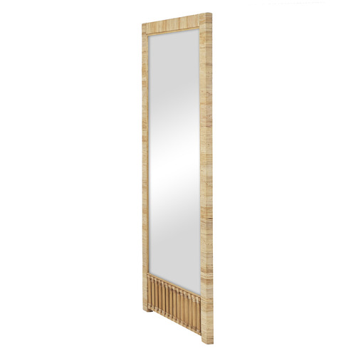 Maddison Lane Linus Rattan Full Length Mirror | Temple & Webster