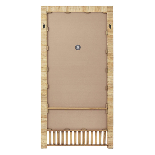 Maddison Lane Linus Rattan Full Length Mirror | Temple & Webster