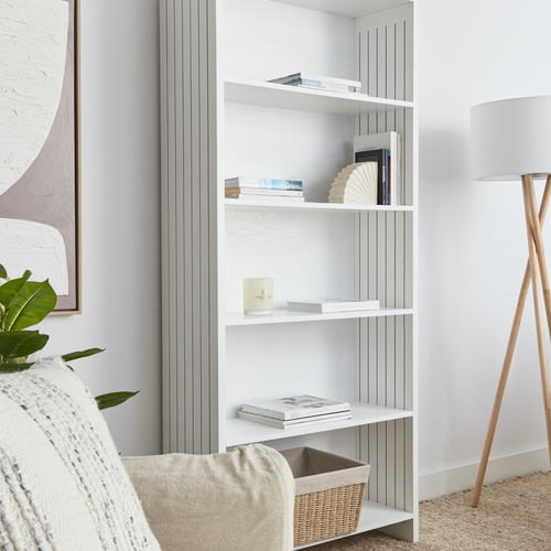 Maddison Lane Hiraiya 5 Shelf Bookcase | Temple & Webster