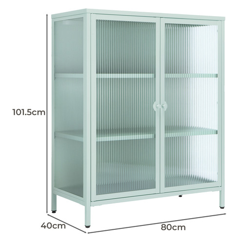 Westerly 2 Door Display Cabinet | Temple & Webster