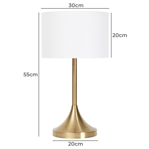 Maddison Lane Issa Iron Table Lamp | Temple & Webster