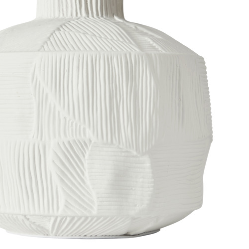 Maddison Lane Arabella White Ceramic Table Lamp | Temple & Webster
