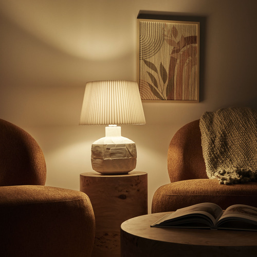 Maddison Lane Arabella White Ceramic Table Lamp | Temple & Webster