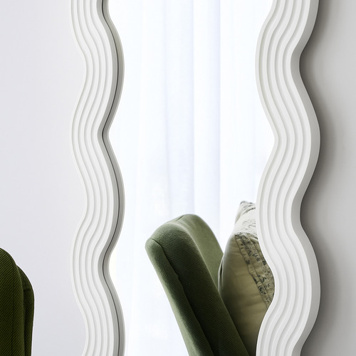 Lucia Wavy Full Length Mirror | Temple & Webster