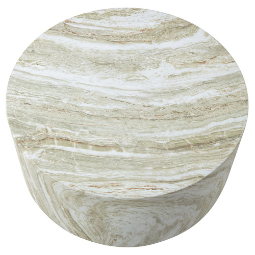Mara Round Marble-Look Coffee Table | Temple & Webster