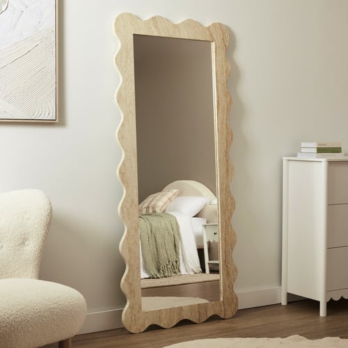 Tyler Wavy Full Length Mirror | Temple & Webster