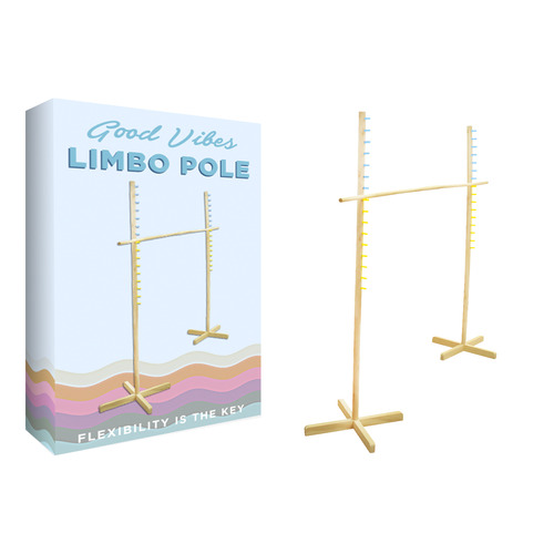 Good Vibes Good Vibes 167cm Kids' Pine Wood Limbo Game | Temple & Webster