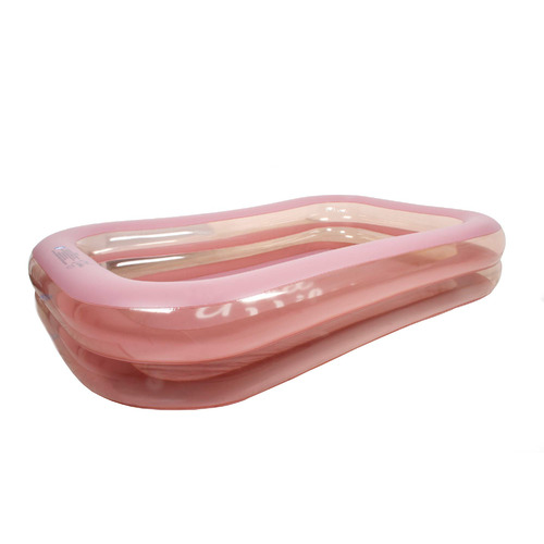 Good Vibes Pink Inflatable Family Pool | Temple & Webster