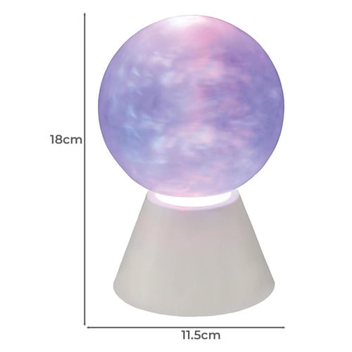 The Home Collective Concord PETG Swirling Mist LED Lamp | Temple & Webster