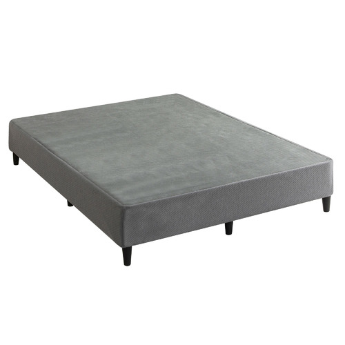 Studio Home Zane Metal & Fabric Bed Base | Temple & Webster