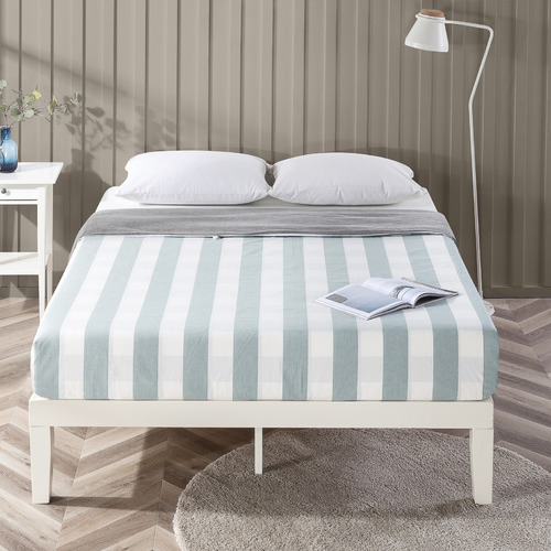 Studio Home White Belvedere Wooden Bed Base | Temple & Webster