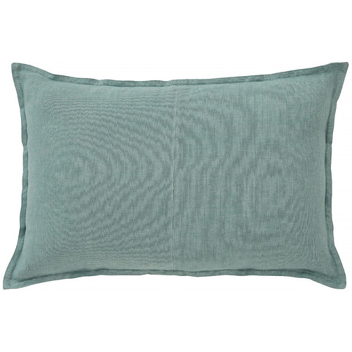 Weave Como Rectangular Linen Cushion | Temple & Webster