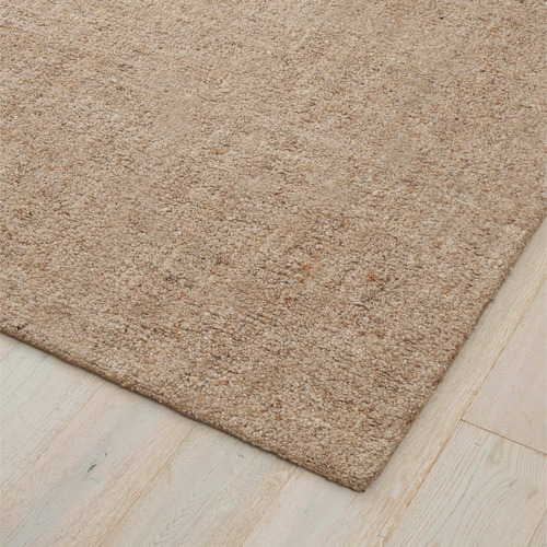 Taupe Marceau Hand-Loomed Wool-Blend Rug | Temple & Webster