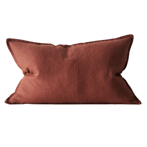 Weave Como Rectangular European Linen Cushion | Temple & Webster