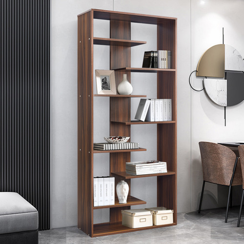 York street Brown Andy 8 Tier Display Shelf | Temple & Webster