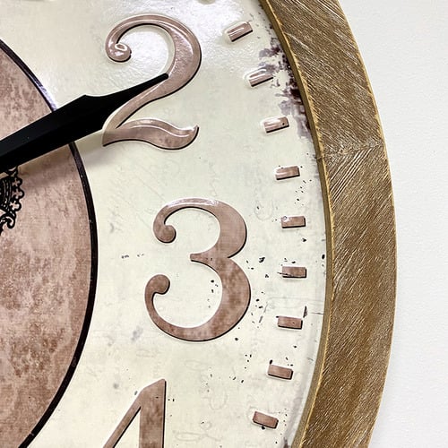 York street 62cm Hadrian Wall Clock | Temple & Webster