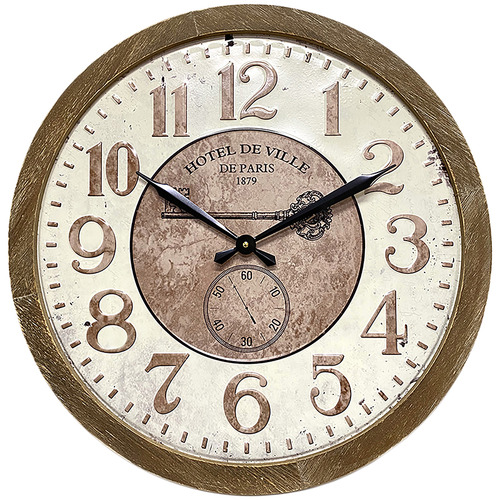York street 62cm Hadrian Wall Clock | Temple & Webster