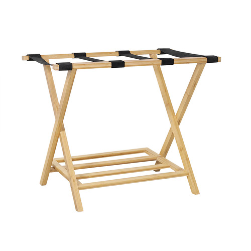 York street Vihaan Folding Luggage Rack | Temple & Webster