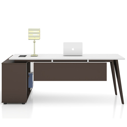 Nolan 200cm L-Shaped Executive Desk | Temple & Webster