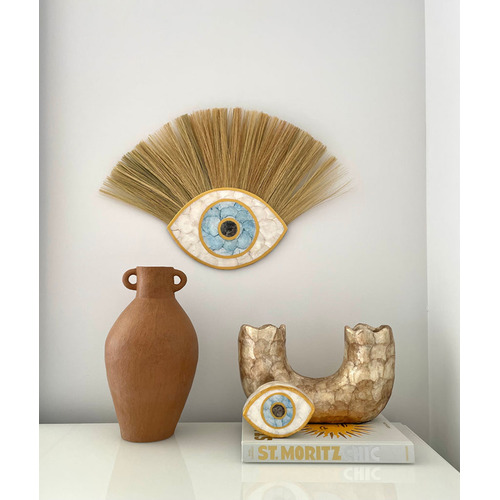 Horn Capiz Shell Vase | Temple & Webster