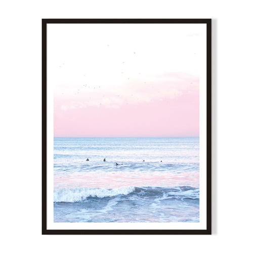 Artefocus Perfect Surf Framed Printed Wall Art | Temple & Webster