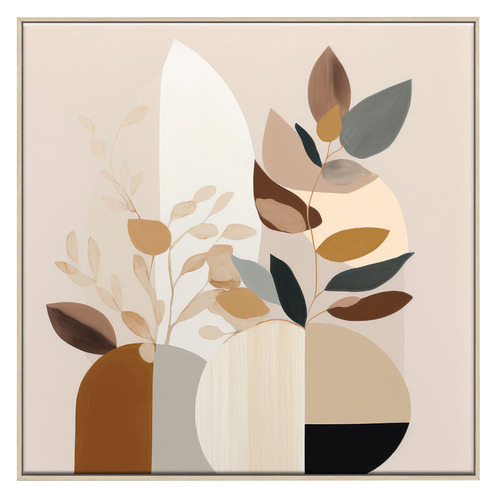 Organic Shapes Canvas Wall Art Diptych | Temple & Webster