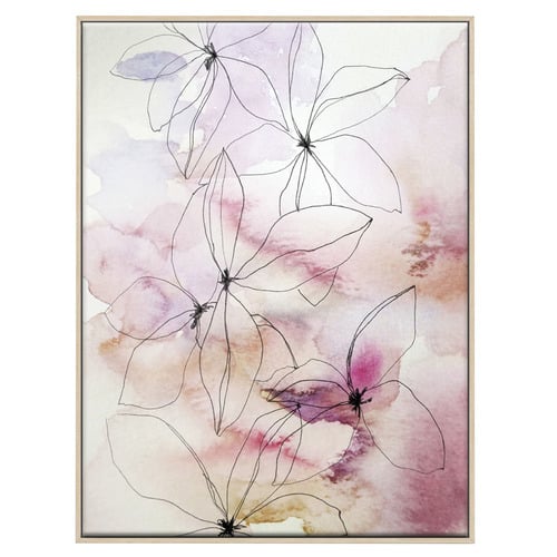 Blush Botanics Wall Art Diptych | Temple & Webster