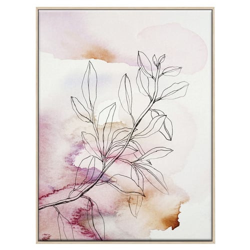 Blush Botanics Wall Art Diptych | Temple & Webster