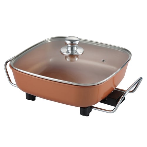 TimeTreasureHome Terra 5L Electric Fry Pan | Temple & Webster