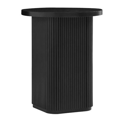 NordicHouse Chandni Ribbed Side Table | Temple & Webster