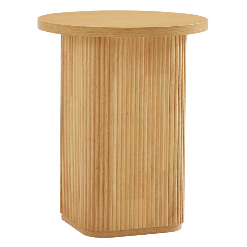 NordicHouse Chandni Ribbed Side Table | Temple & Webster
